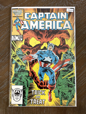 CAPTAIN AMERICA #326 MARVEL COMIC BOOK 6.0 TS13-30 | eBay