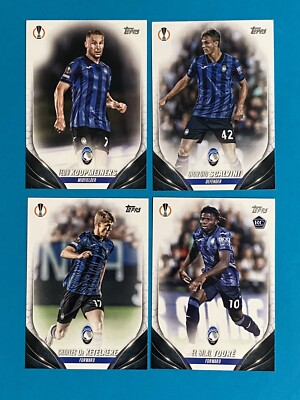 Atalanta BC Soccer Card Lot 2023-24 Topps Toure Koopmeiners Scalvini ...