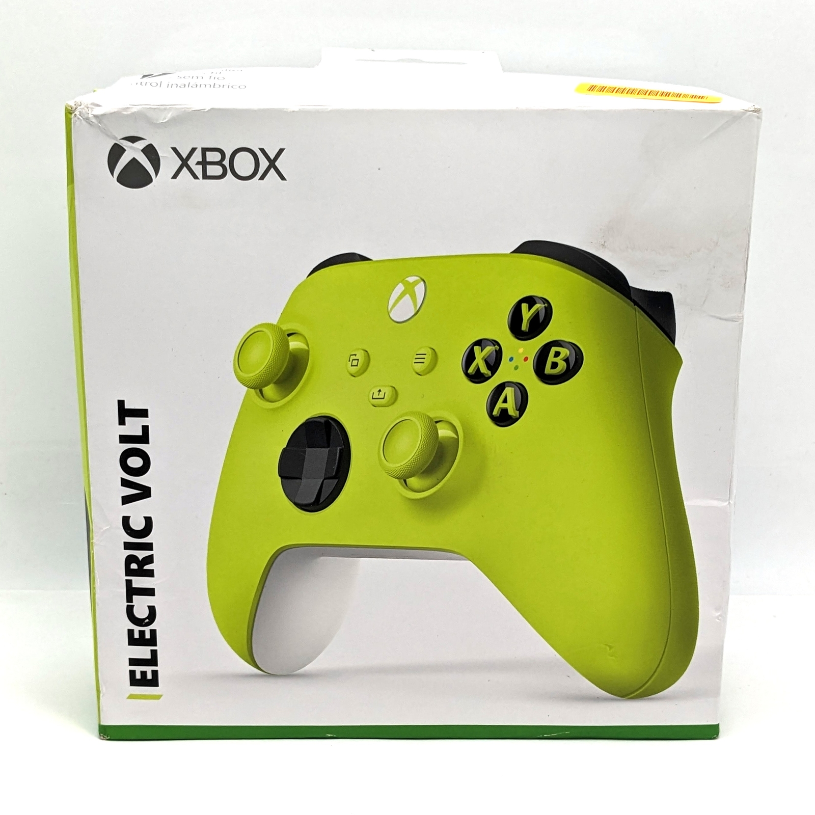 Microsoft XBOX Electric Volt Wireless Controller Yellow QAU-0021 | eBay
