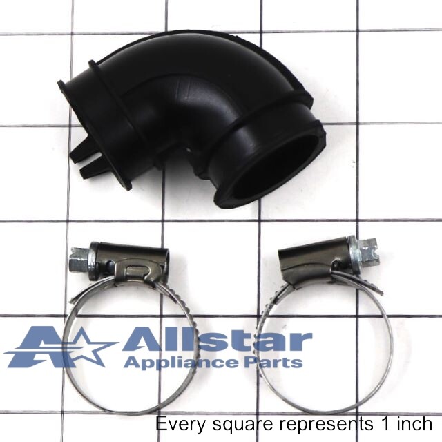 GE Dishwasher Elbow Hose and Clamps Kit WD24X33918 | eBay