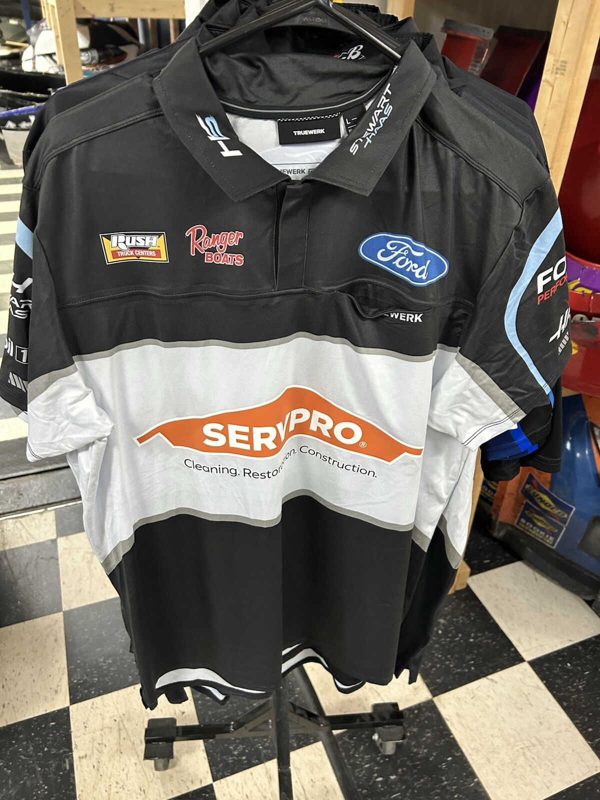 Noah Gragson #10 2024 Servpro Cleaners Nascar Team Issued Pit Crew ...