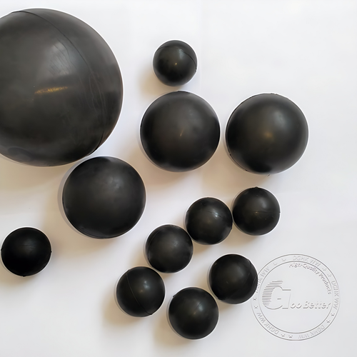 Black Round Solid Rubber Ball Bouncy Balls Training Ball Diameter 2mm ...