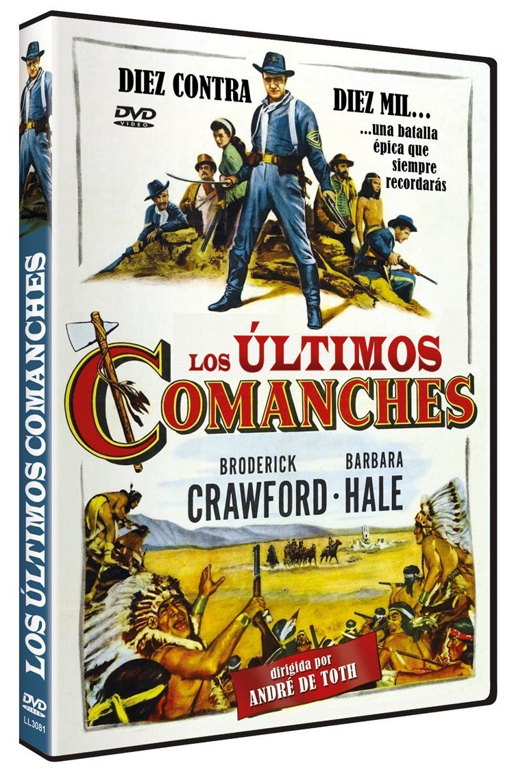 LAST OF THE COMANCHES *1953 / Broderick Crawford / Barbara Hale* NEW R2 ...