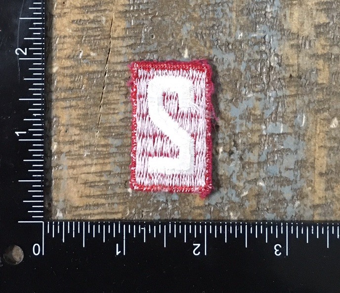 Vintage Number 2 Two Boy Scouts Troop Pack Sew-On Patch BSA Red/White ...
