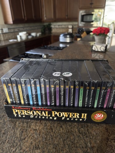 30 Days Program Unlimited Succes 25 CD's Anthony Robbins Personal Power ...