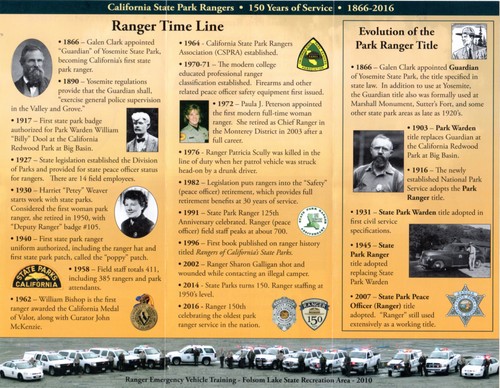 California State Park Ranger 150th Anniversary 2.5" Logo Patch ...