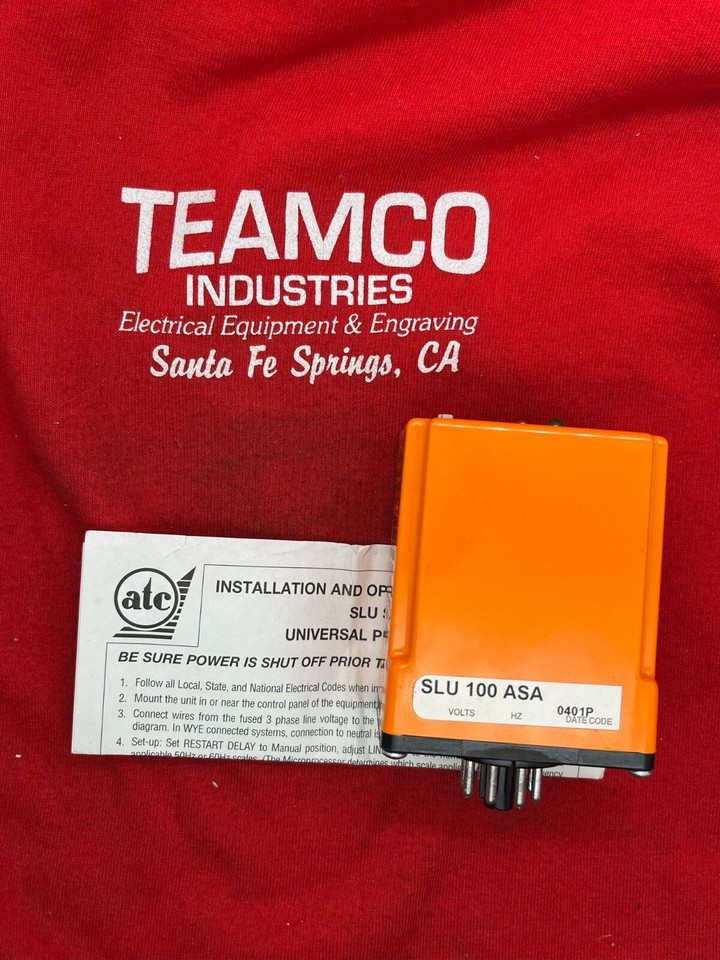 New ATC Diversified Electronics Division SLU-100-ASA Phase Monitoring ...