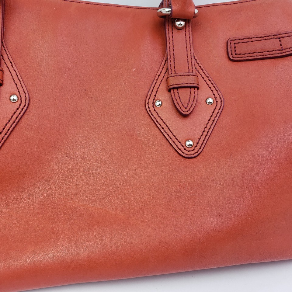 Cole Haan Trinity H04 Womens Red Leather 15x9 Inches Shoulder Handbag ...