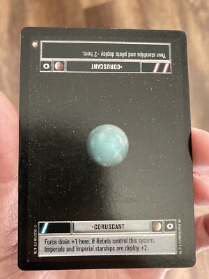 Decipher - Star Wars CCG, Coruscant (System Location - Light) PWE ...