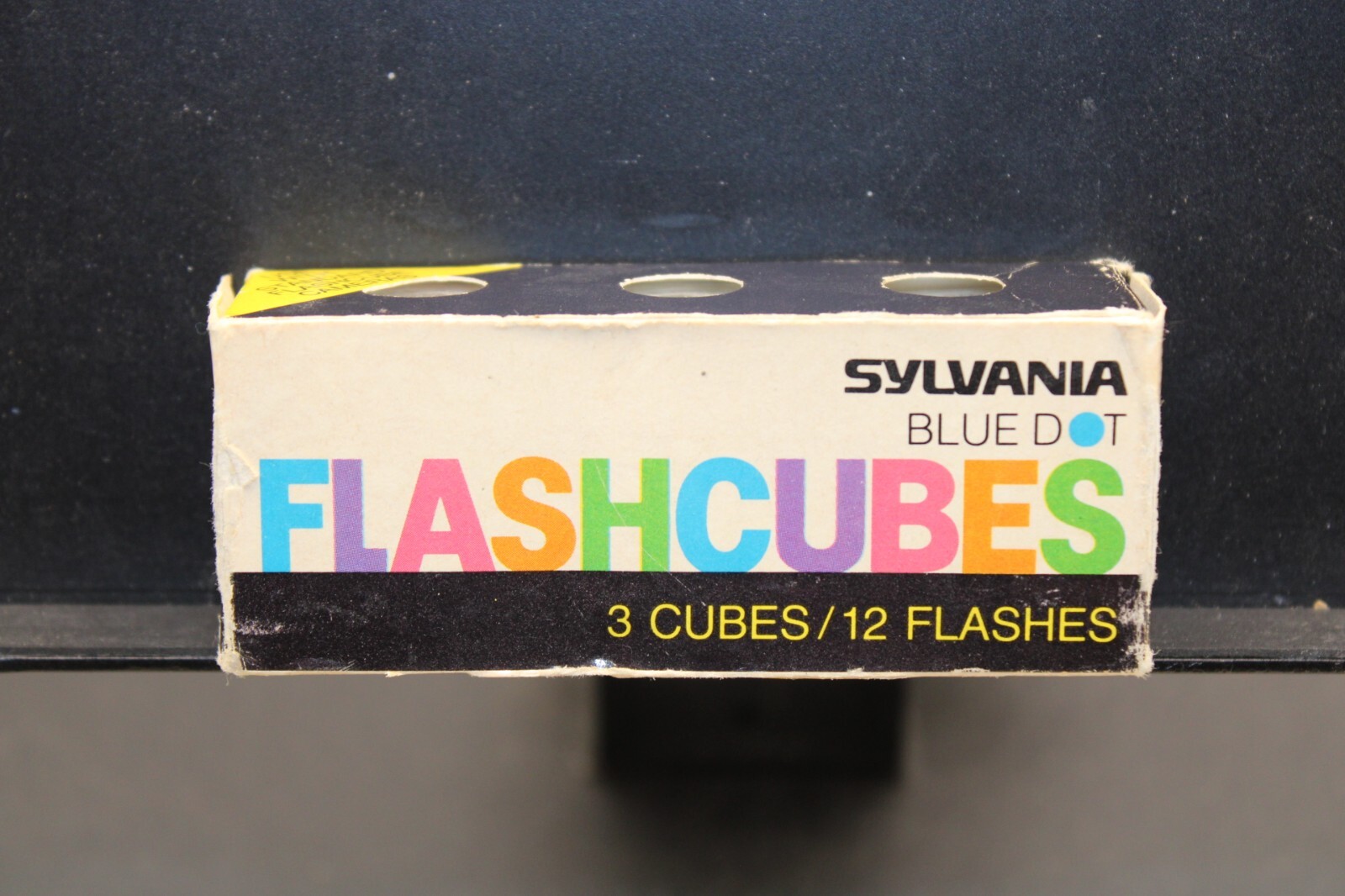 Vintage New - Sylvania - Blue Dot Flashcubes - 3 Cubes / 12 Flashes | eBay