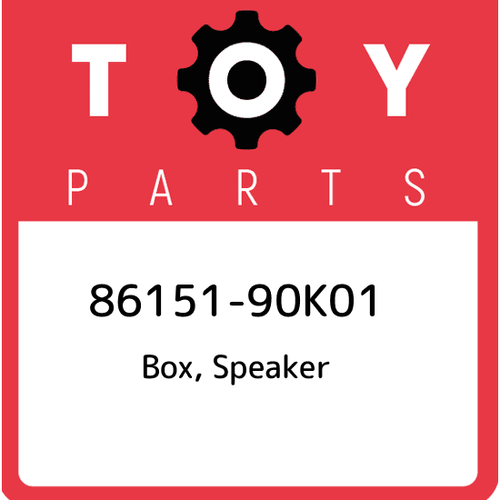 86151-90K01 Toyota Box, speaker 8615190K01, New Genuine OEM Part | eBay