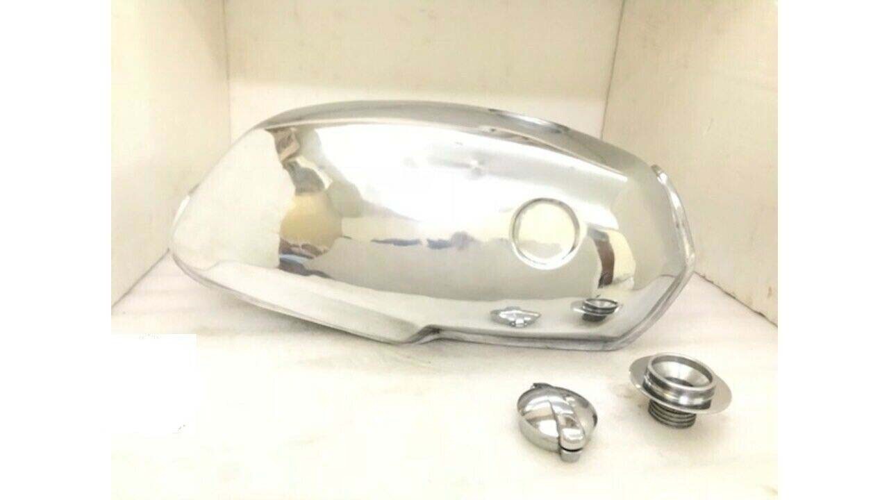 FIT FOR BMW R45 R65 PETROL FUEL GAS 1981 ALUMINUM TANK + MONZA CAP ...
