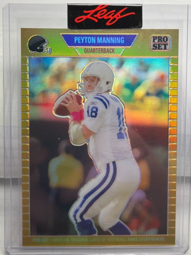 Peyton Manning 2023 Feuille Pro Ensemble Métal Or #PSG-55 Indianapolis ...