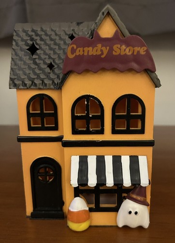 Target Playground Halloween Candy Store Light Up Spooky Village Decor ...