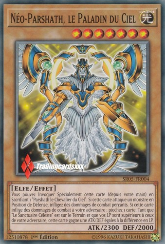 ♦Yu-Gi-Oh!♦ Néo-Parshath, le Paladin du Ciel : SR05-FR004 -VF/Commune ...