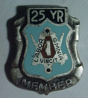 Vintage Sterling / Enameled Masonic 25 Year Pin | eBay