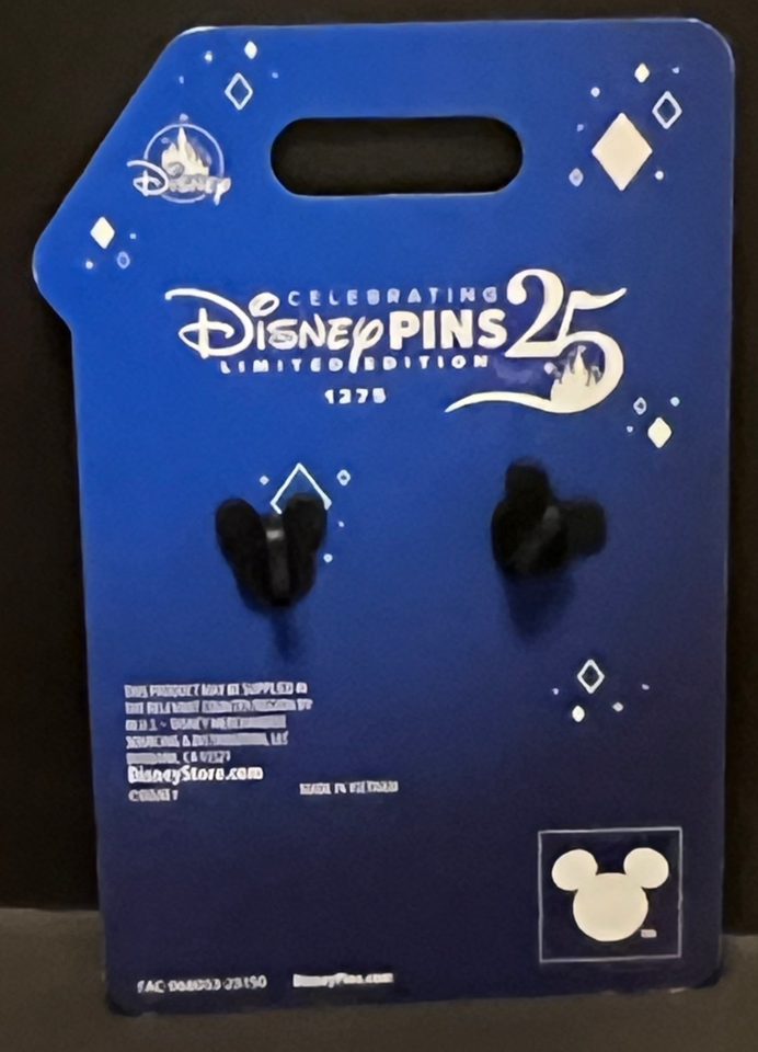 2025 Disney 25 Years Pin Event Welcome Gift Mickey Minnie Pluto ...