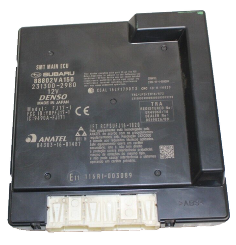 2020-21 SUBARU STI WRX KEYLESS KEY LESS ACCESS CONTROL UNIT OEM P/N ...