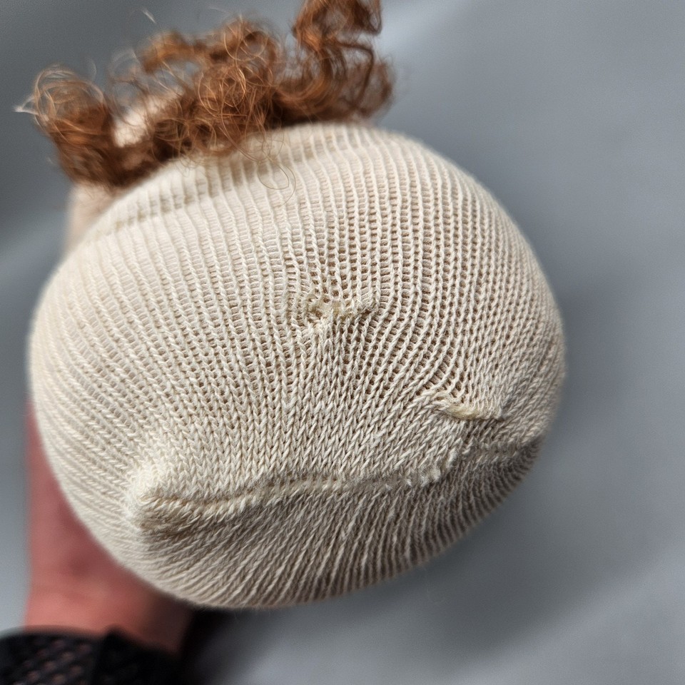 Jan Shackelford Baby Boy Artist Doll Plush 10"Rag Cloth Curly Hair HTF ...