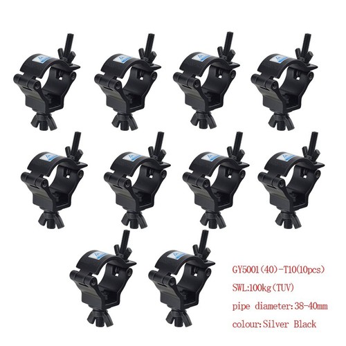 10x Aluminum Truss Clamps Quick Release Light Hooks Fit 38-41mm SWL ...