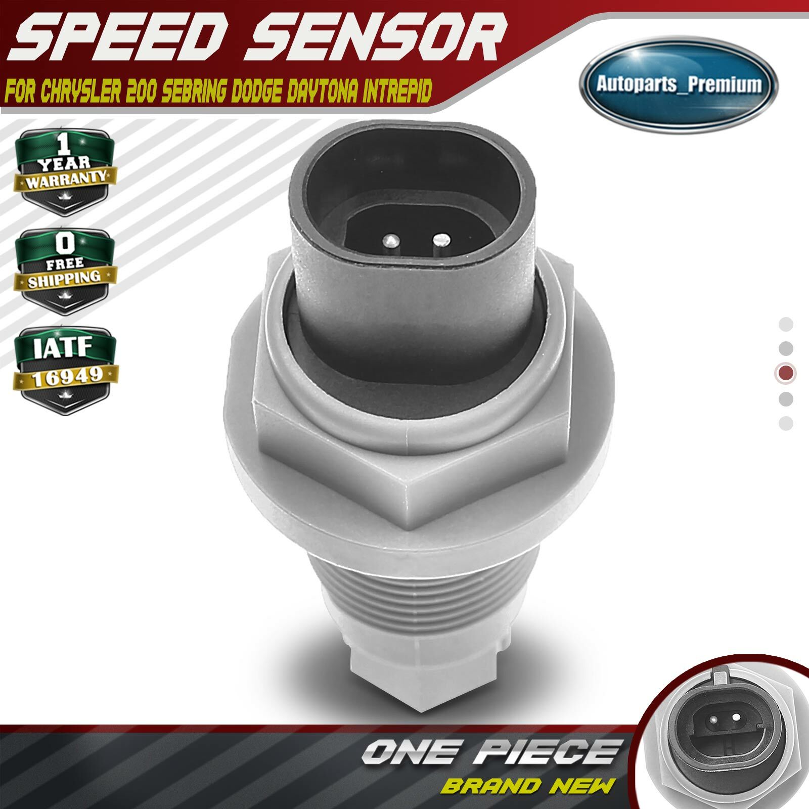 Speed Sensor for GMC Jimmy Yukon G1500 G2500 G3500 Dodge Chrysler Eagle ...