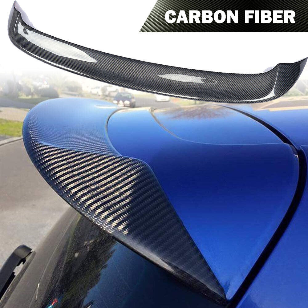 Real Carbon Fiber Rear Roof Spoiler Window Wing For VW Golf VI MK6 R20 ...