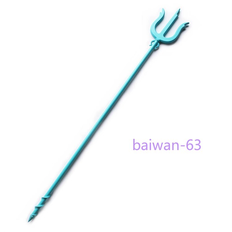 VTuber Gura Gawr Gura Shark Cane Wand Detachable Trident Staff Props Cosplay Toy | eBay