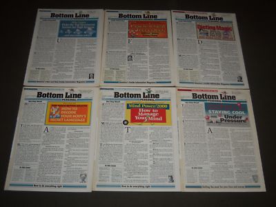 1990S-2000S BOTTOM LINE PERSONAL MAGAZINE LOT OF 13 ISSUES - PB 983 | eBay