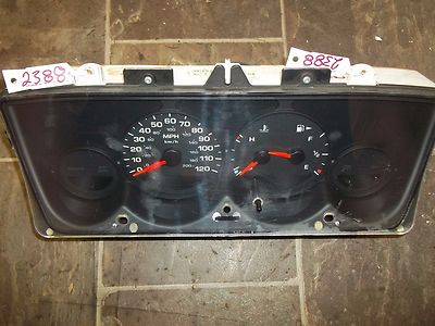 SPEEDOMETER CLUSTER MPH WITHOUT TACHOMETER 2000 2001 DODGE NEON | eBay