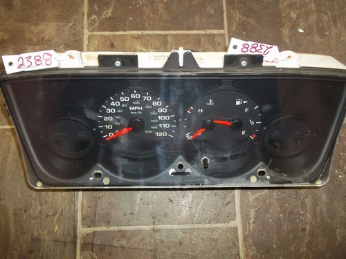 SPEEDOMETER CLUSTER MPH WITHOUT TACHOMETER 2000 2001 DODGE NEON | eBay