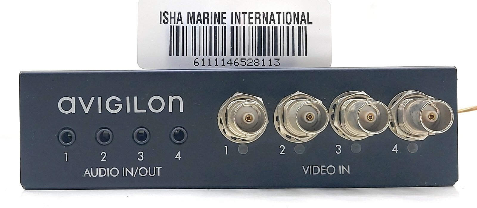 Avigilon ENC-4P-H264 4CH Video Encoder Analog 6111146528113 | eBay