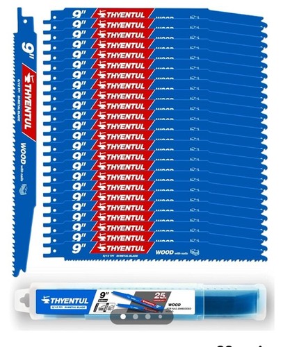 Thyentul 6/12 TPI 9” Recip Blade for Nail Embedded Wood (25-Pack) | eBay