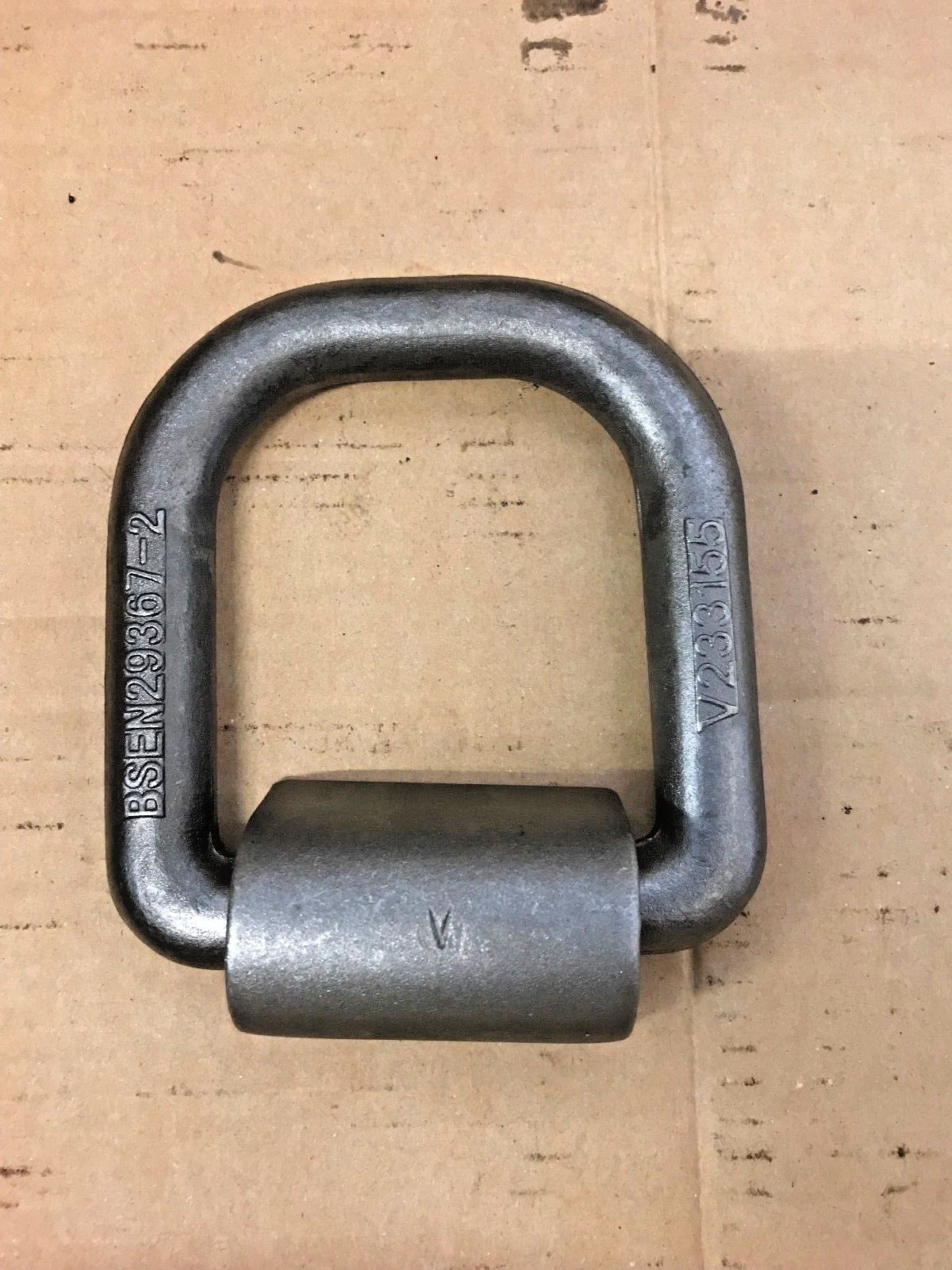 5 Ferry Lashing Ring & Cleat 135 x 75 Load Weld Trailer Chassis Tie ...