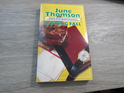A DYING FALL BY JUNE THOMSON 1986 SPHERE BKS UK MYSTERY THRILLER PB ...