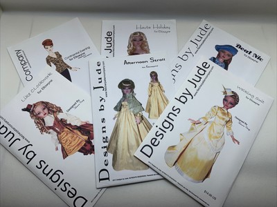 Lot Of 6 Doll Sewing Pattern For 16” Ellowyne Doll By Jude. Uncut . | eBay