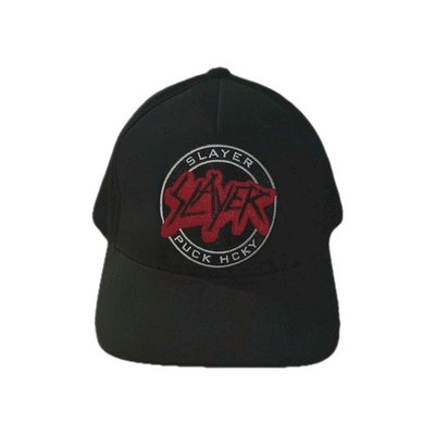 Slayer Puck Hcky Hat Cap Flexfit Fitted Hockey S-M | eBay