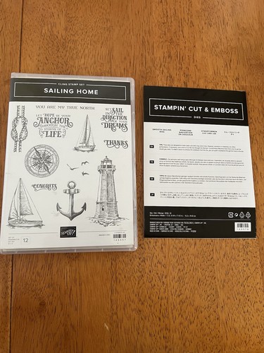 Stampin Up SAILING HOME Stamps & Smooth Sailing Dies | eBay