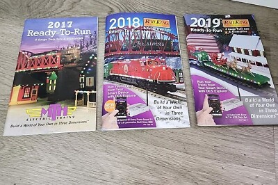 3 MTH Electric Trains Ready to Run Catalogs RailKing Train Sets & Acc ...