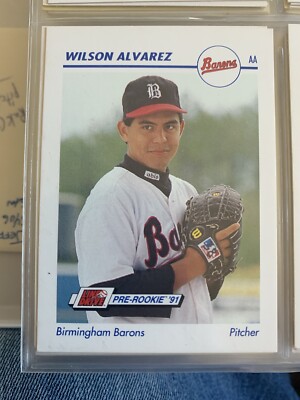 2 Wilson Alvarez minor league baseball cards | eBay