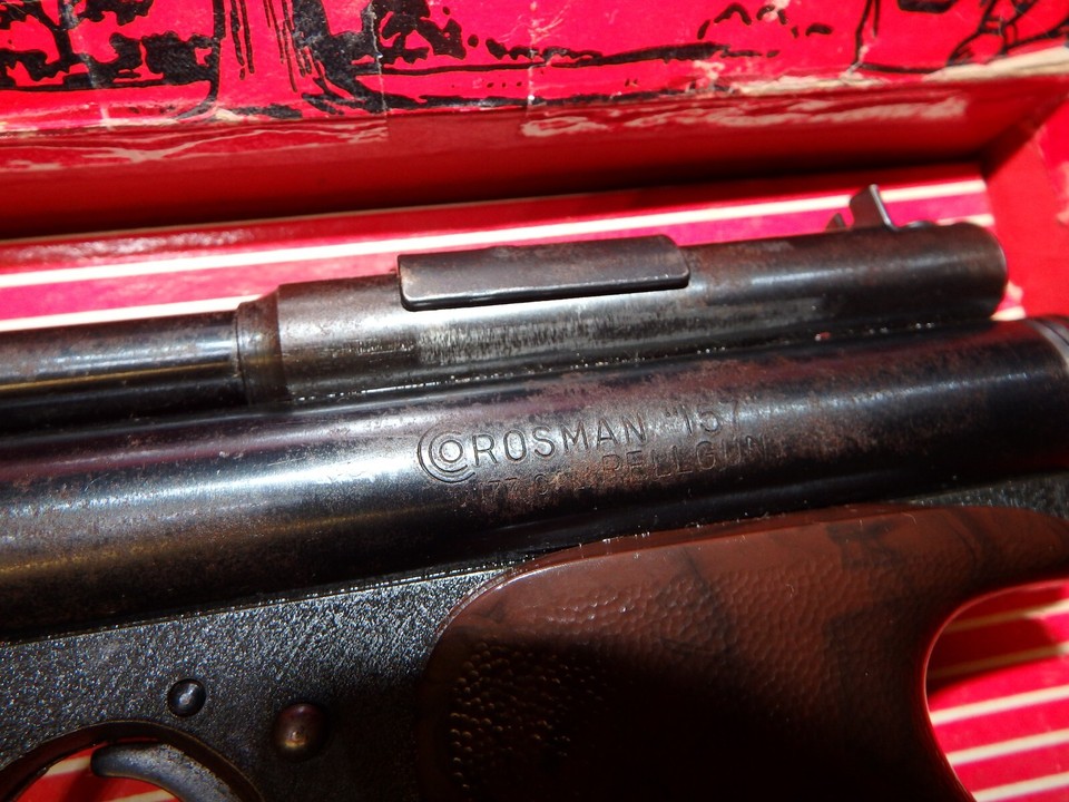 Crosman Model 150 Vintage Pellet Gun Original Box and manuals | eBay