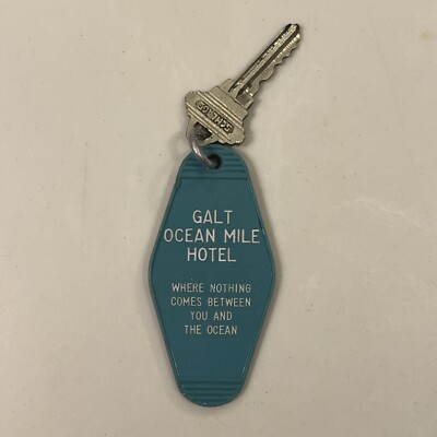 Galt Ocean Mile Hotel Room Key Where Nothing Comes Between You & The ...