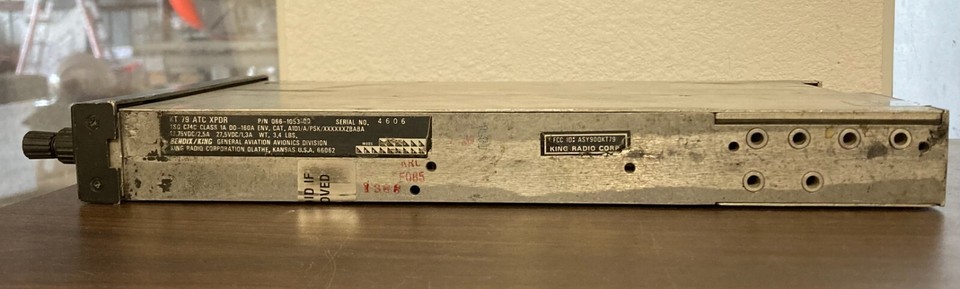 Bendix King KT-79 Transponder ATC XPDR P/N: 066-1053-00 with tray and ...