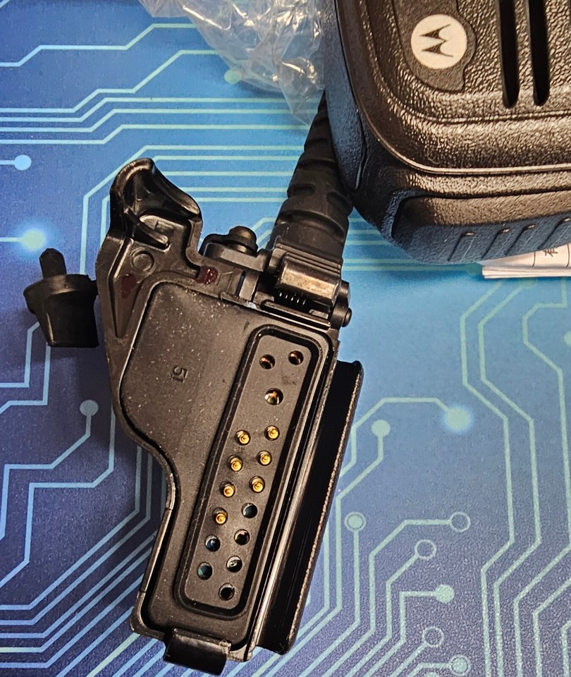 New Motorola submersible speaker mic PMMN4045B XTS Radios XTS2500 ...