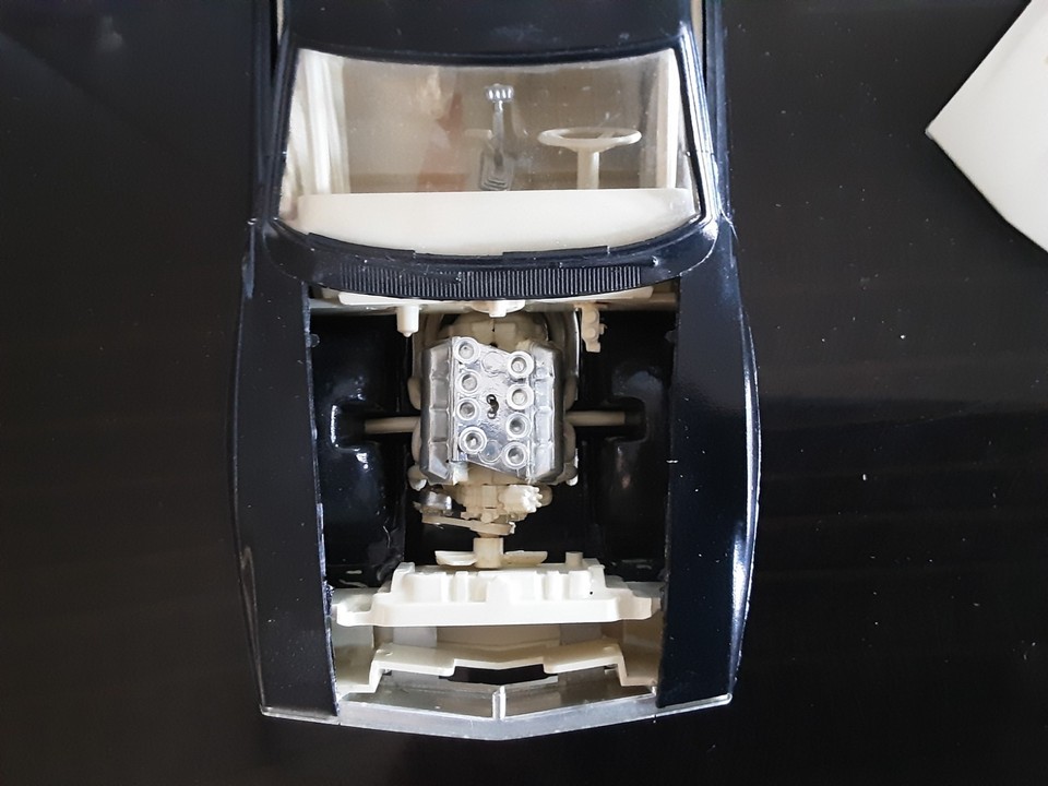 JOHAN 1973? AMC JAVELIN AMX ROAD RACER BUILT MODEL CAR NICE REBUILDER ...