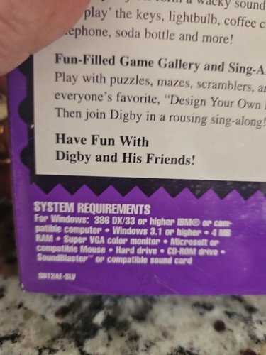 Shelley Duvall's Tales Of Digby The Dog PC/CD Hidden Surprises Game New ...