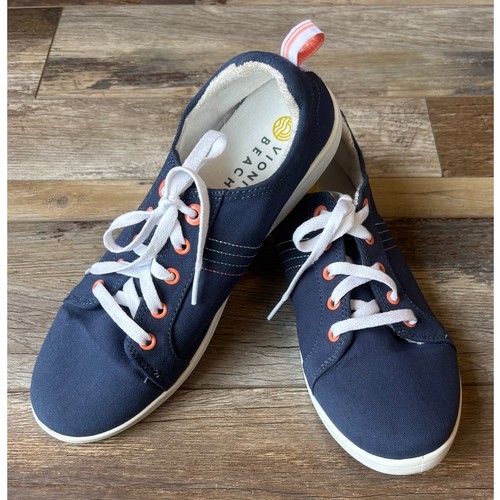VIONIC BEACH Stinson Womens Navy Blue Sneakers Size 11 WS-10-2021 | eBay