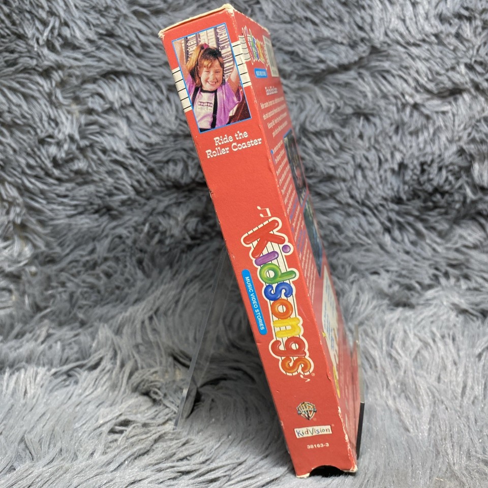 Kidsongs: Ride The Roller Coaster VHS 1990 Kids Music Video Stories ...