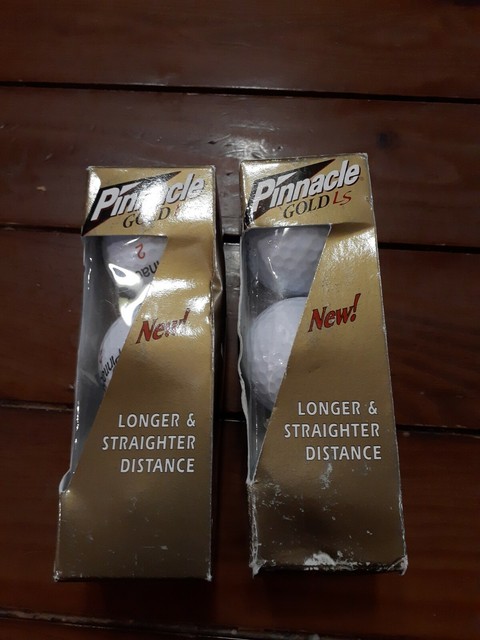 6 Pinnacle Gold LS Golf Balls - 2 Boxes of 3 Each for sale online | eBay