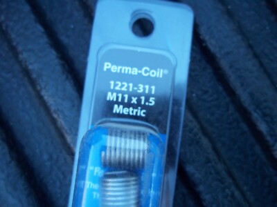 M11 x 1.5 Metric Thread Repair Insert Kit P/N 1221-311 Perma Coil USA ...