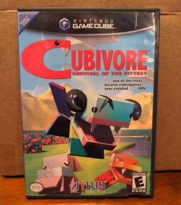 CIB: Cubivore: RARE MANUAL MISPRINT Survival of the Fittest (Nintendo ...